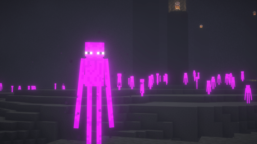 Purple Endermen - Minecraft Resource Packs - CurseForge