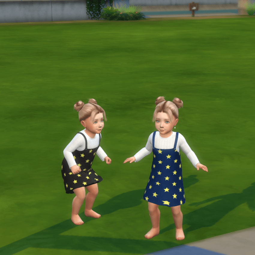Dress with stars - The Sims 4 Create a Sim - CurseForge