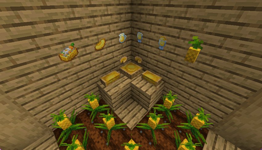 Pineapple Delight Bedrock (Unofficial) - Minecraft Bedrock Addons - CurseForge