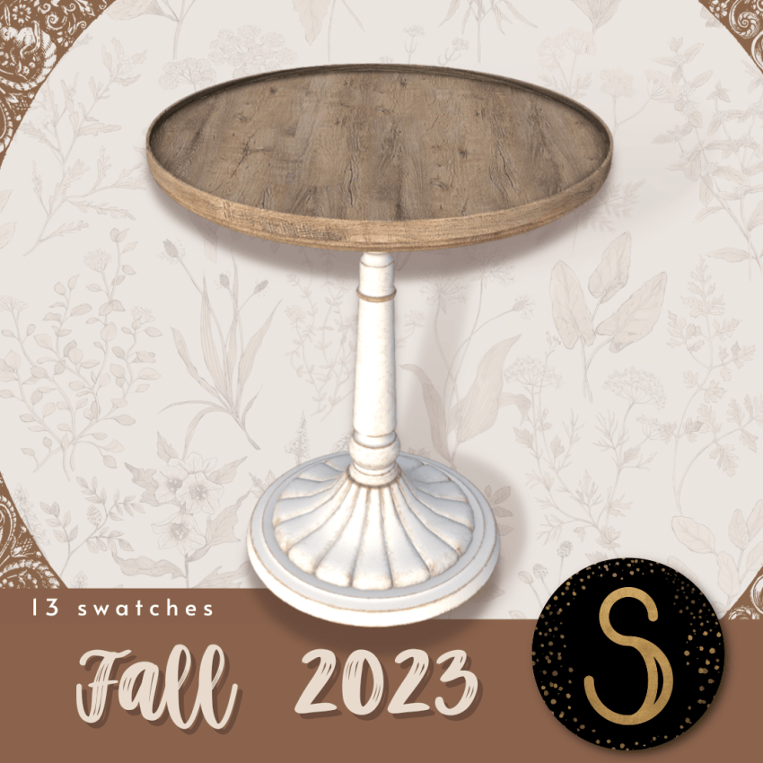 Sims4Luxury - Fall 2023 - Side table - The Sims 4 Build / Buy - CurseForge