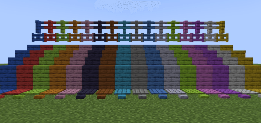 Dyeable Planks + - Minecraft Mods - CurseForge