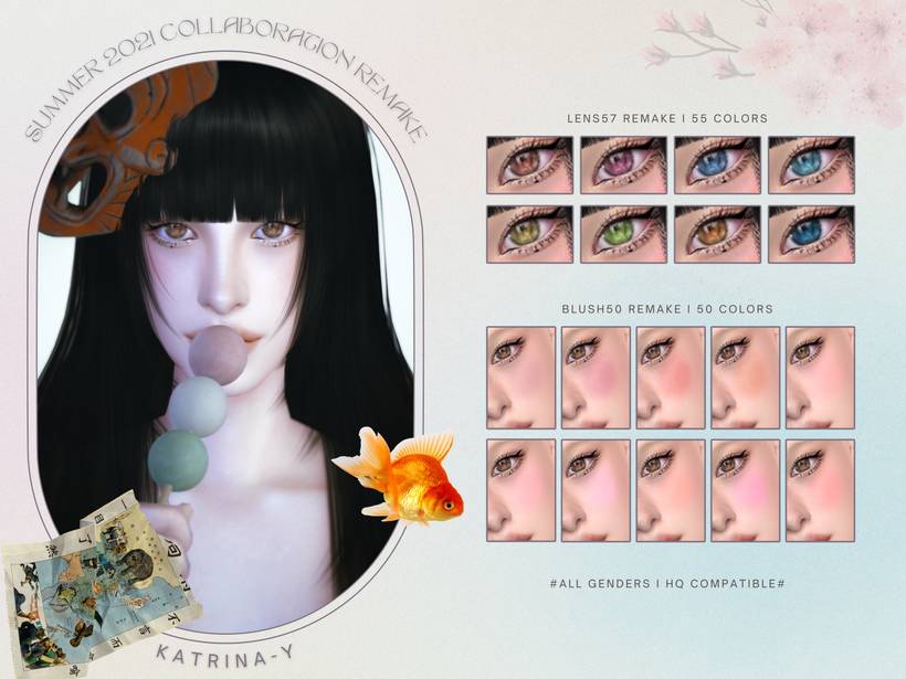 [DKZ]Summer 2021 collaboration_remake - The Sims 4 Create a Sim ...