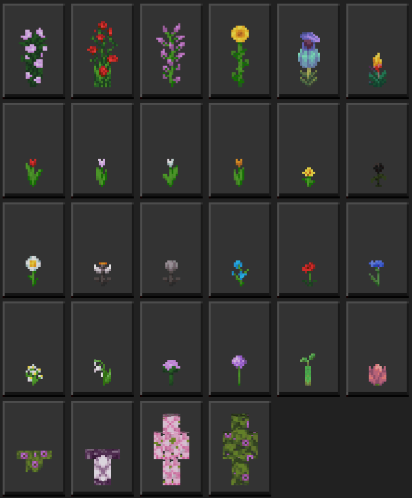 Flower Camouflage for Trolling - Minecraft Bedrock Skins - CurseForge