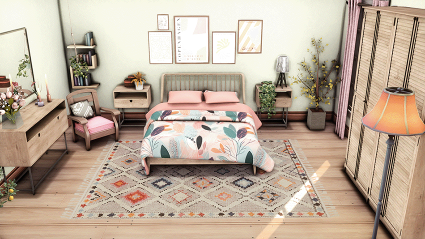 Inisa Bedroom - The Sims 4 Rooms / Lots - CurseForge