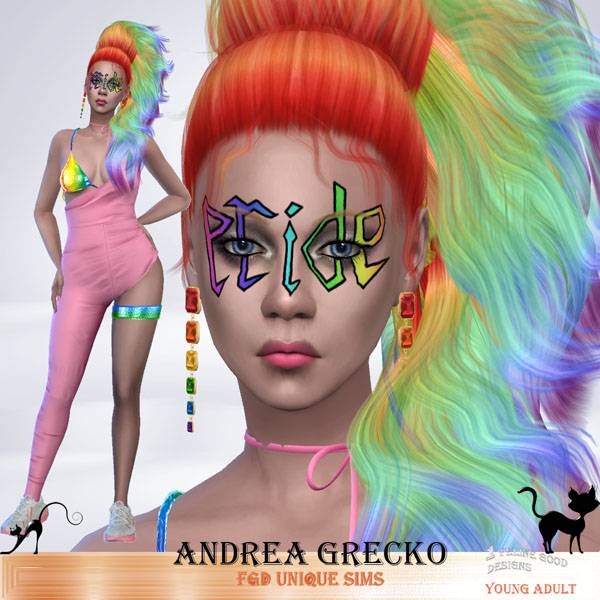 Andrea Grecko - The Sims 4 Sims / Households - CurseForge