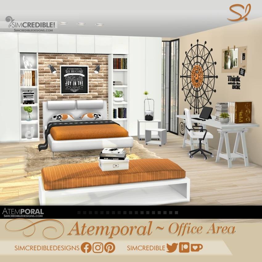 Atemporal office 📚📌 - The Sims 4 Build / Buy - CurseForge