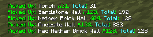 Pickup Notifier - Minecraft Bedrock Addons - CurseForge