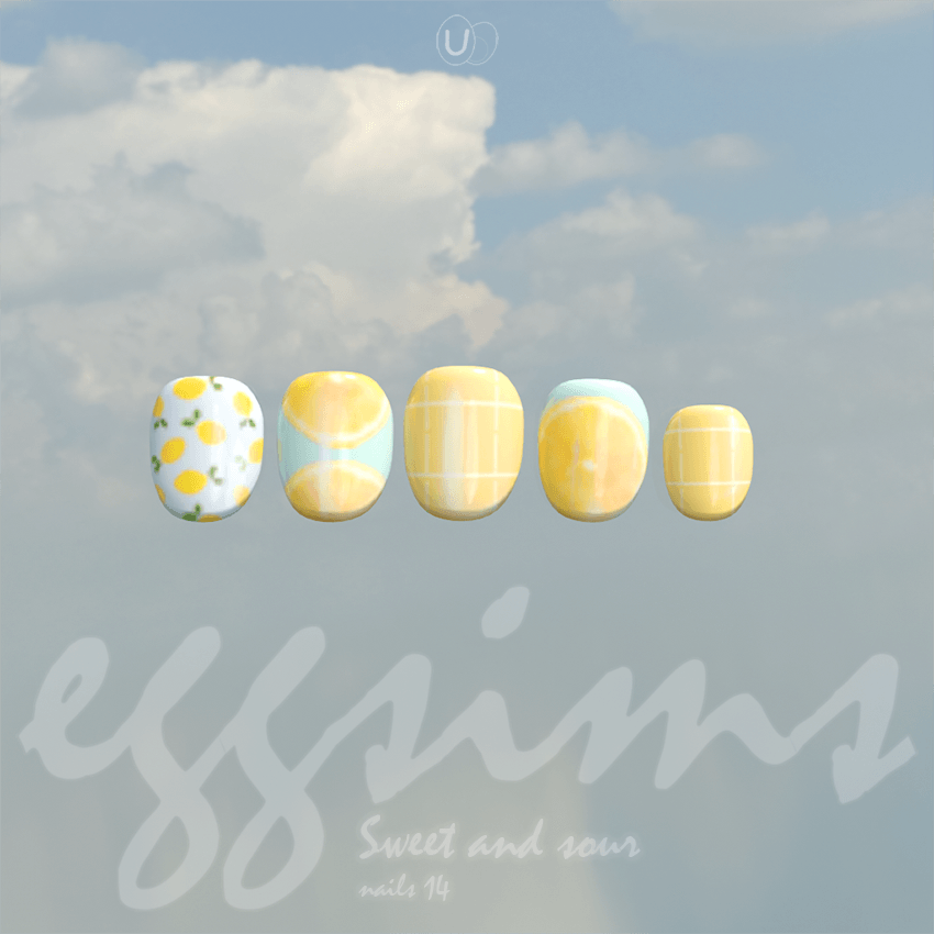 Install [EGGSIMS] Sweet and sour nails - The Sims 4 Mods - CurseForge