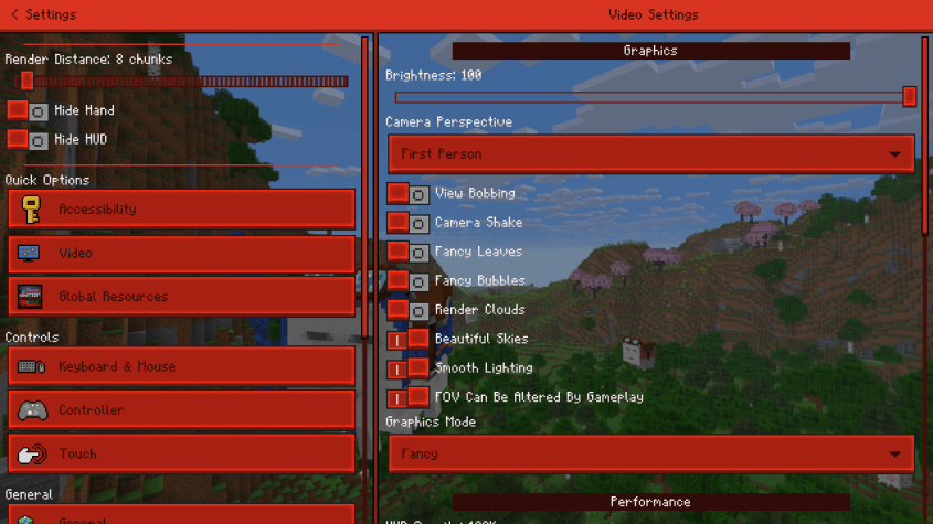 Redstone UI Pack v2.0.2 - Minecraft Bedrock Texture Packs - CurseForge