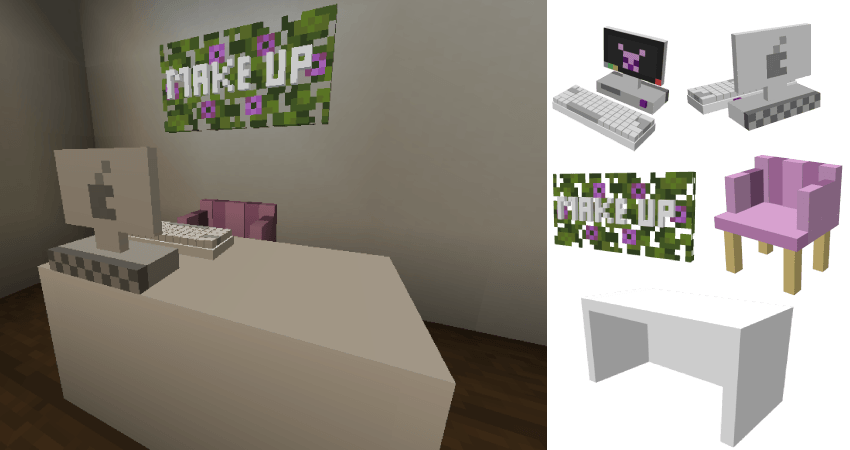 Makeup | Aesthetics Decor - Minecraft Mods - CurseForge