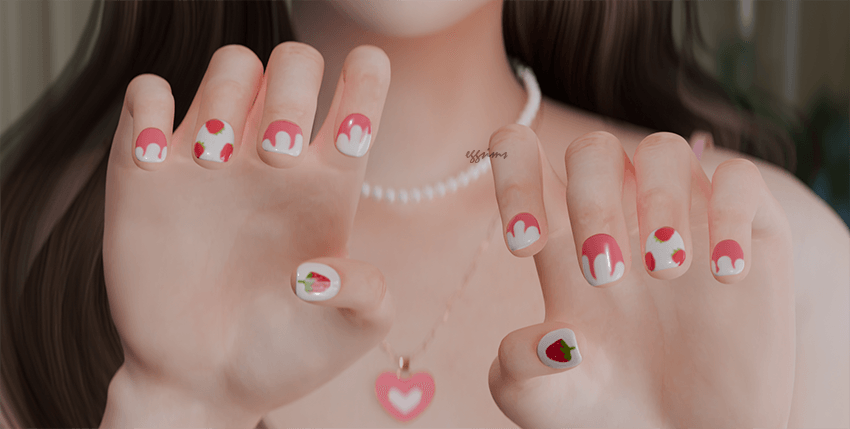 Install [EGGSIMS] Sweet and sour nails - The Sims 4 Mods - CurseForge