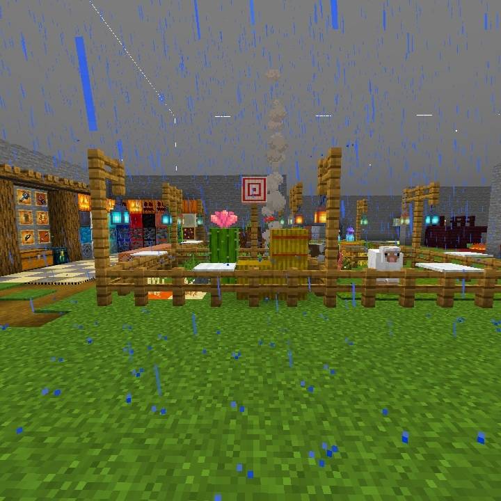 No Rain & Nether Particles - Minecraft Bedrock Texture Packs - CurseForge