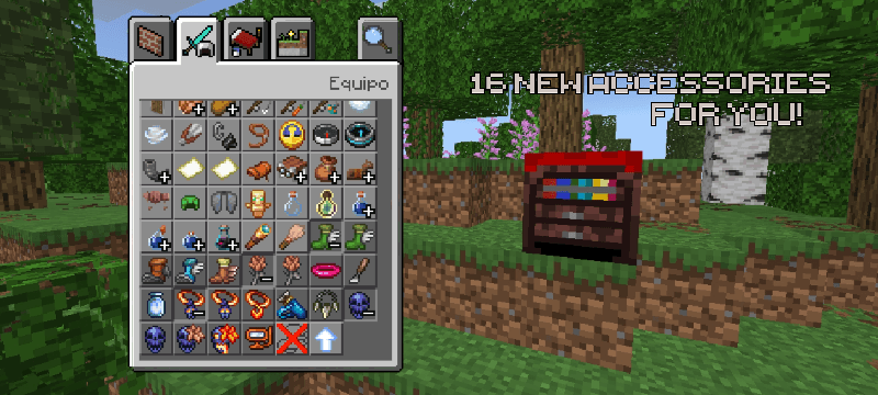 Artifacts and accesories - Minecraft Bedrock Addons - CurseForge