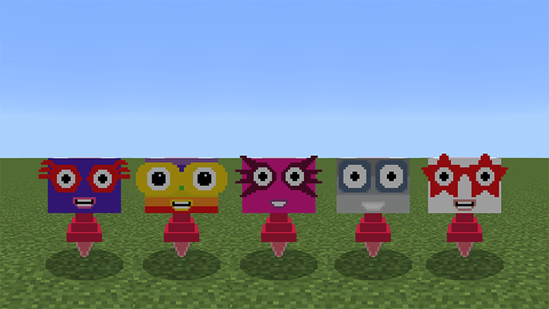 Numberblocks - Minecraft Bedrock Addons - CurseForge
