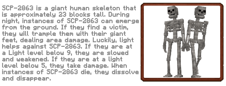 SCP-2863, Starving Skeletons - Minecraft Mods - CurseForge