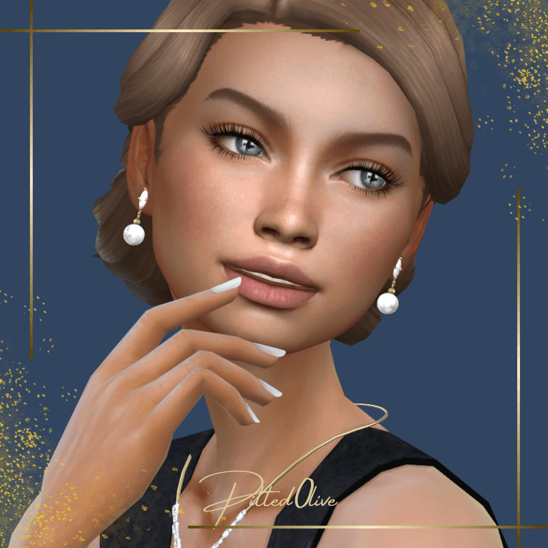 Melissa Pearl Earrings - The Sims 4 Create a Sim - CurseForge