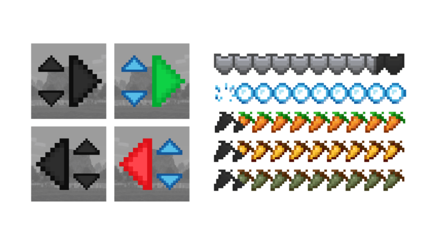 Vanilla+ Icons - Minecraft Resource Packs - CurseForge