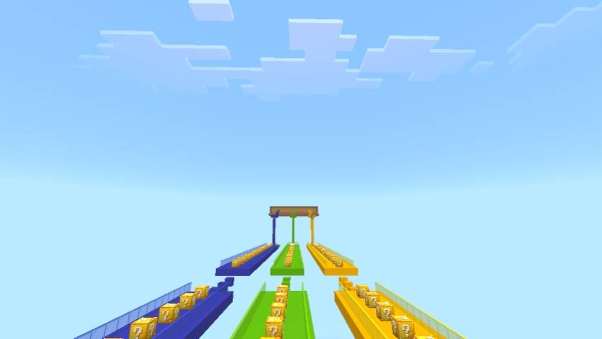 Lucky Block Race - Minecraft Bedrock Maps - CurseForge