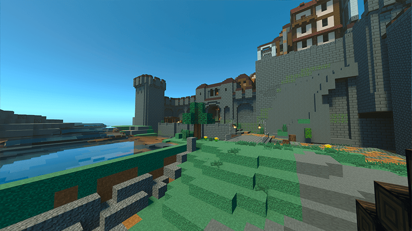 Fantasy Kingdom - Minecraft Bedrock Maps - CurseForge