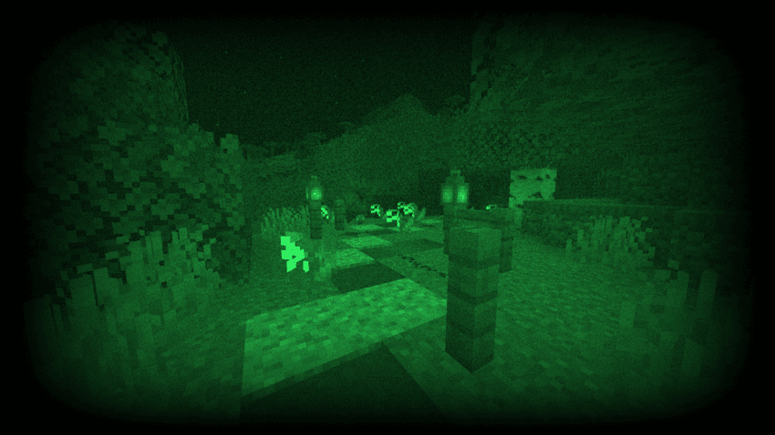 Night Vision Shader - Minecraft Shaders - CurseForge