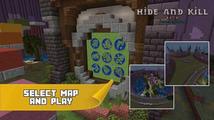 Hide and Kill - Minecraft Bedrock Maps - CurseForge
