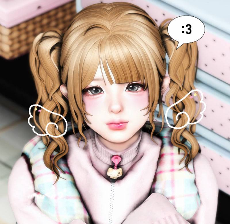 [LVAN]hair H002_ - The Sims 4 Create a Sim - CurseForge