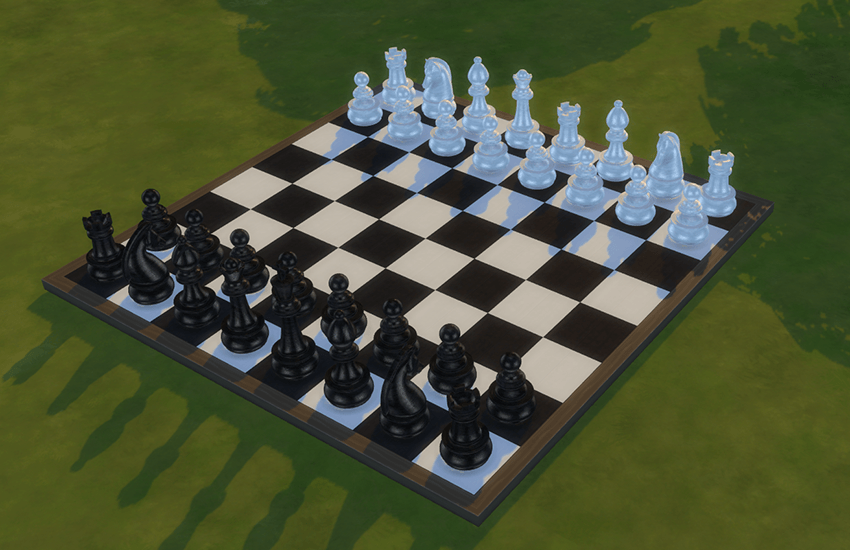 Giant Chess wood ver. - The Sims 4 Build / Buy - CurseForge