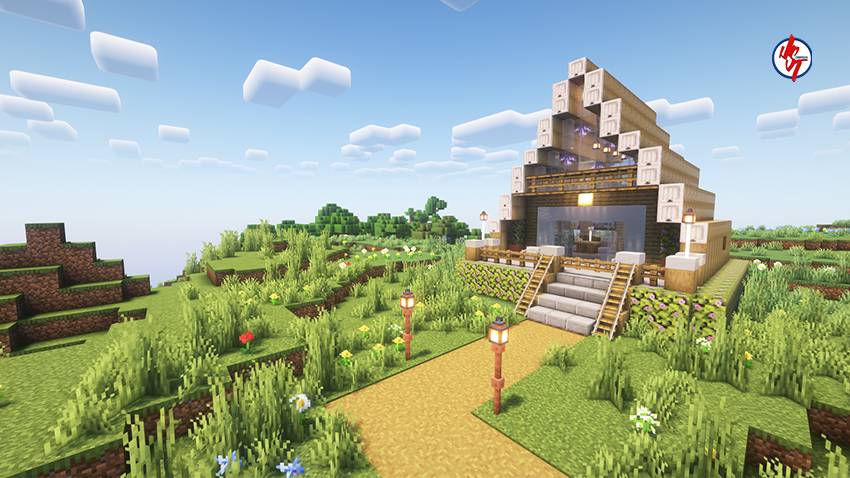 Survival Trigon House #9 (Achievements On) - Minecraft Bedrock Maps ...