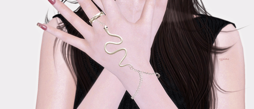 Golden snake bracelet - The Sims 4 Create a Sim - CurseForge