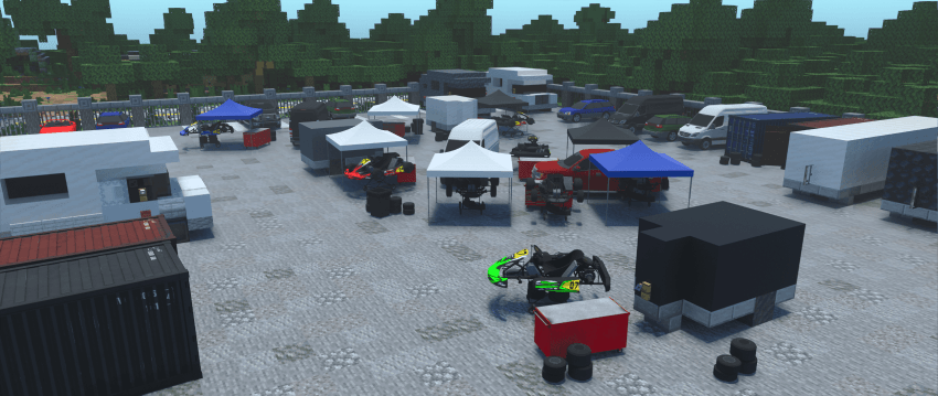 Go Kart Racing Plus - Minecraft Bedrock Maps - CurseForge