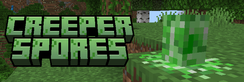 Creeper Spores - Minecraft Bedrock Addons - CurseForge