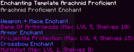 Enchanting Templates - Minecraft Mods - CurseForge