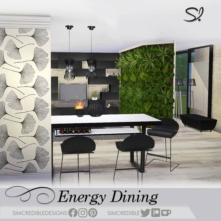 Energy Dining room 🥗 - The Sims 4 Build / Buy - CurseForge