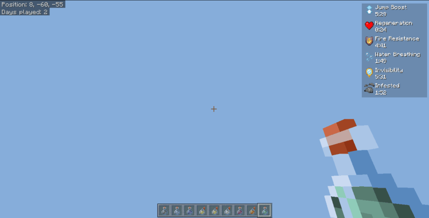 Mob Effects HUD - Minecraft Bedrock Texture Packs - CurseForge