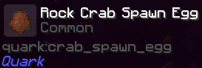 Quark Crabs to Rock Crabs - Minecraft Resource Packs - CurseForge