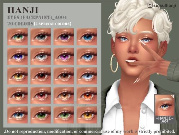 【HANJI】Eyes (Facepaint)_A004 - The Sims 4 Create a Sim - CurseForge