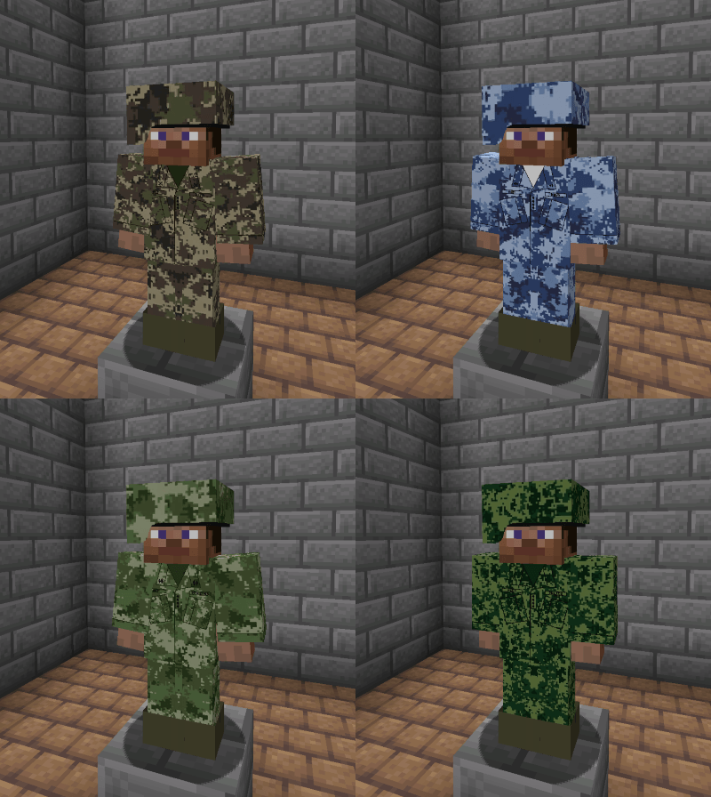 Camo Uniforms - Minecraft Mods - CurseForge