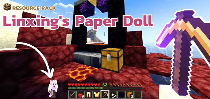 Linxing's Paper Doll - Minecraft Bedrock Texture Packs - CurseForge