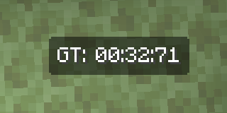 Timer hud - Minecraft Bedrock Texture Packs - CurseForge