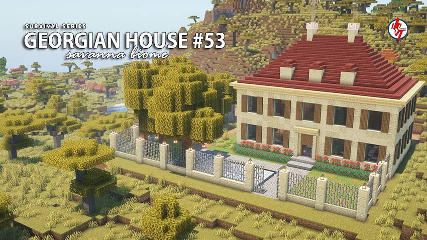 Survival Georgian House #53 (Achievements On) Minecraft Map