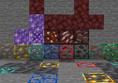 Simple Ore Outlines - Minecraft Bedrock Texture Packs - CurseForge
