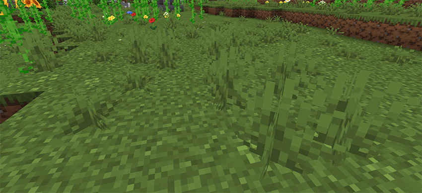 Dry grass textures for short and tall grass - Minecraft Resource Packs - CurseForge