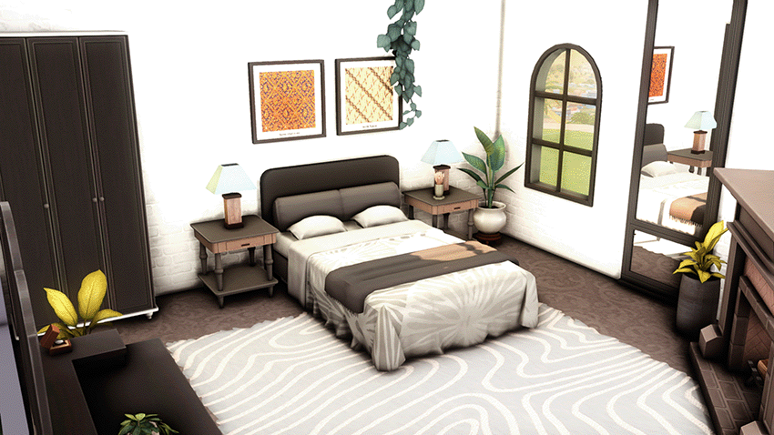 Sima Bedroom - The Sims 4 Rooms / Lots - CurseForge
