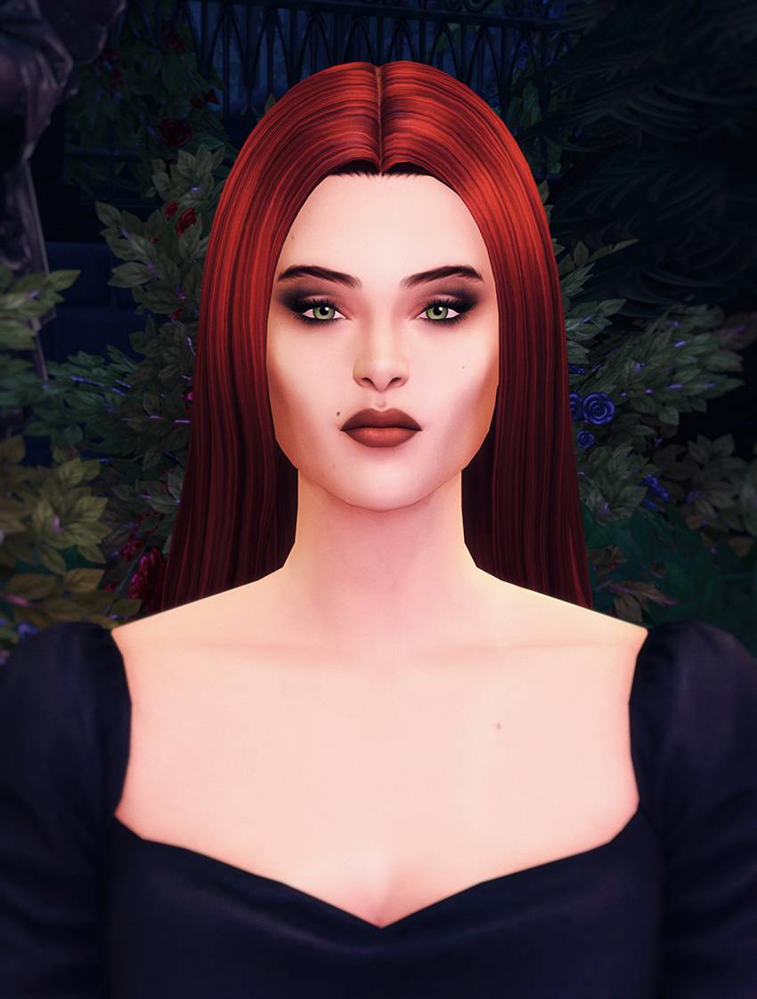 Countess of Darkness II - Belladonna Hair Set - The Sims 4 Create a Sim ...