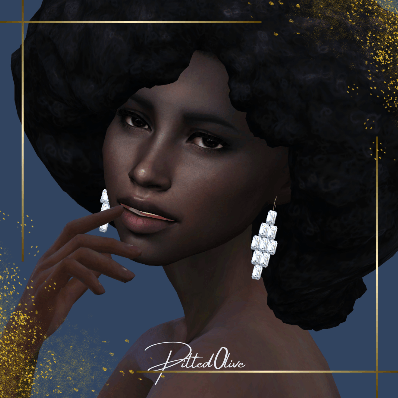 Monica Earrings - The Sims 4 Create a Sim - CurseForge