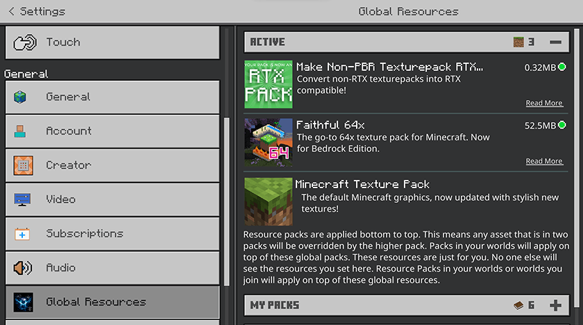 Non-RTX ---> RTX Pack Converter - Minecraft Bedrock Texture Packs ...