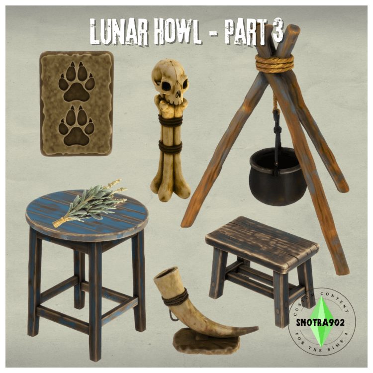 Lunar Howl - Part 3 - The Sims 4 Build / Buy - CurseForge