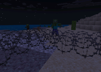 Fours Razor Wire [Ultimate Mob Protection] - Minecraft Bedrock Addons ...