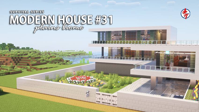 Survival Modern House #31 (Achievements On) Minecraft Map