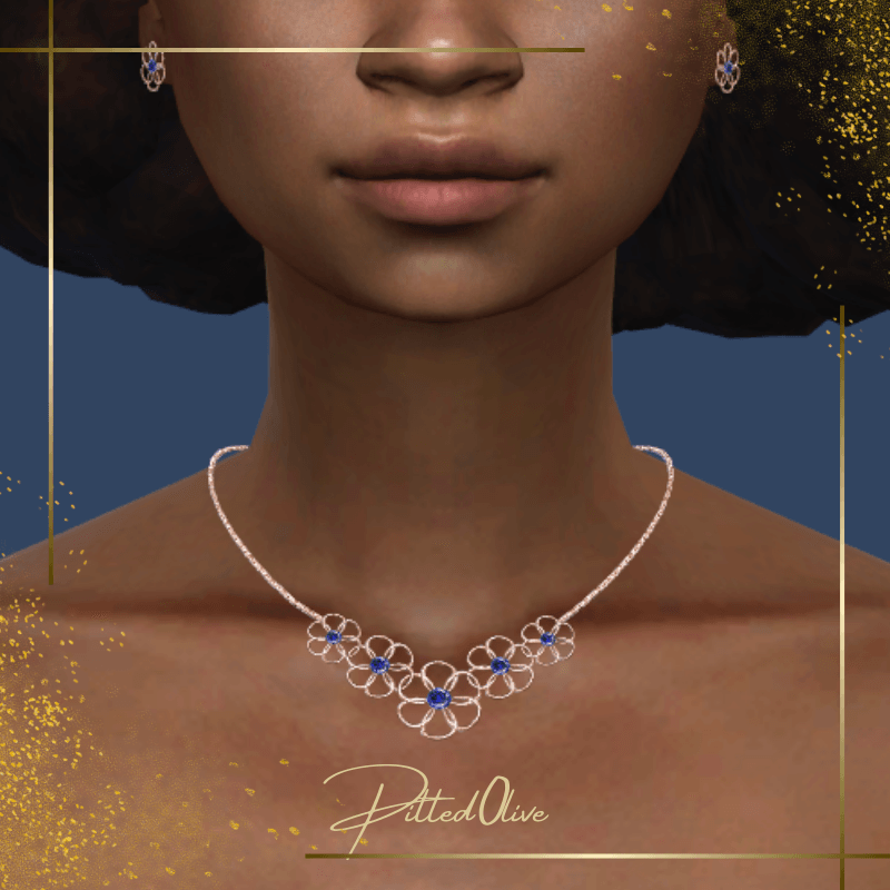 Alice Flower Necklace - The Sims 4 Create a Sim - CurseForge